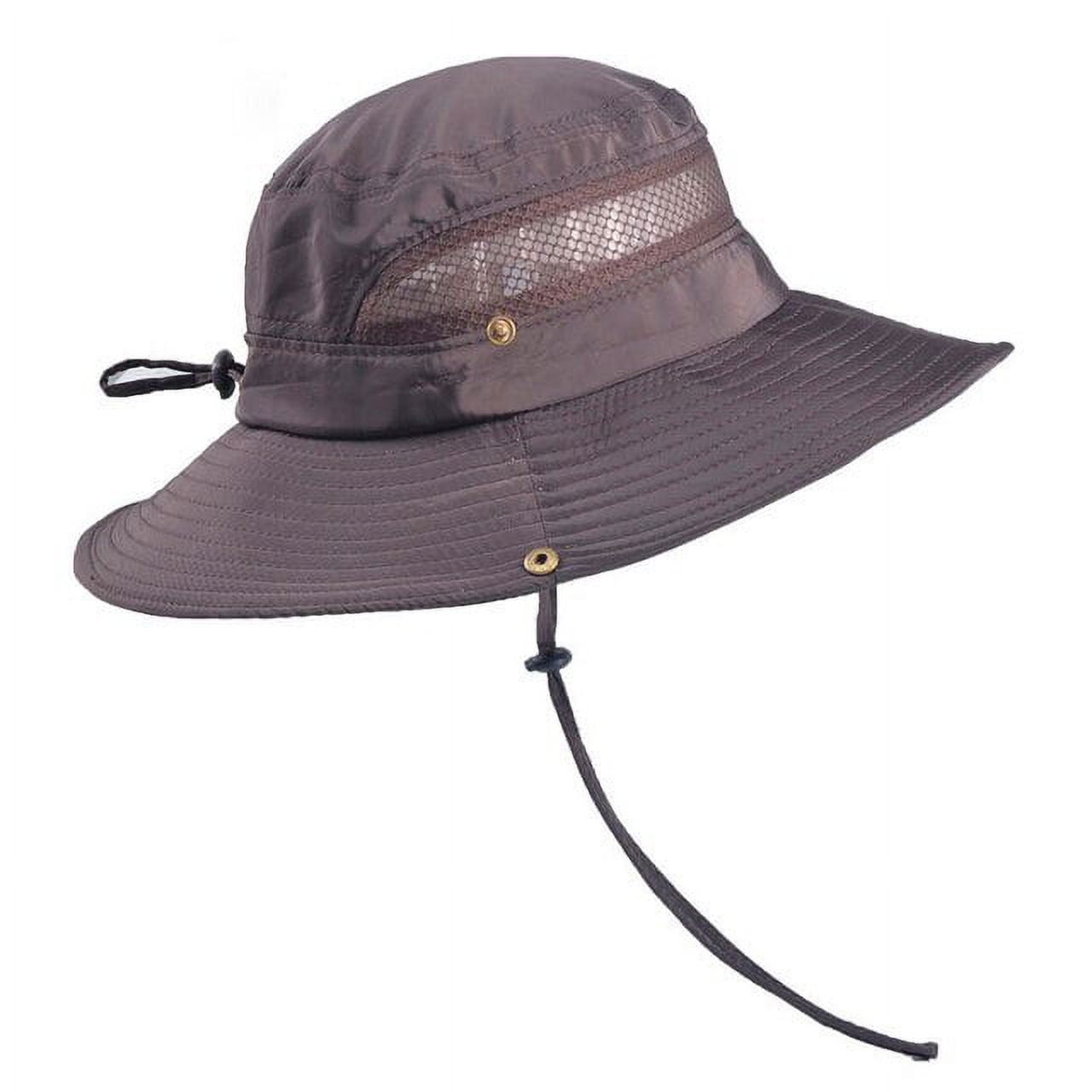 Fishing Climbing Hat Men Summer Mesh Bucket hats Sun Protection Hat ...