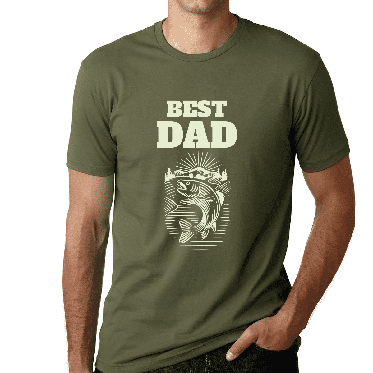 Fishing Dad Shirt for Men Dad Shirts Fathers Day Shirt Dad Gifts from ...