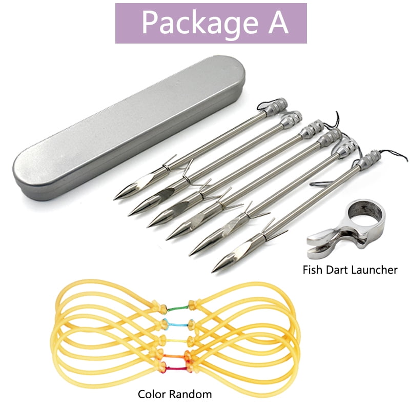 Fishing Darts Finger Launcher + 6 Pcs Fish Darts + 1 Pcs Fish Dart ...