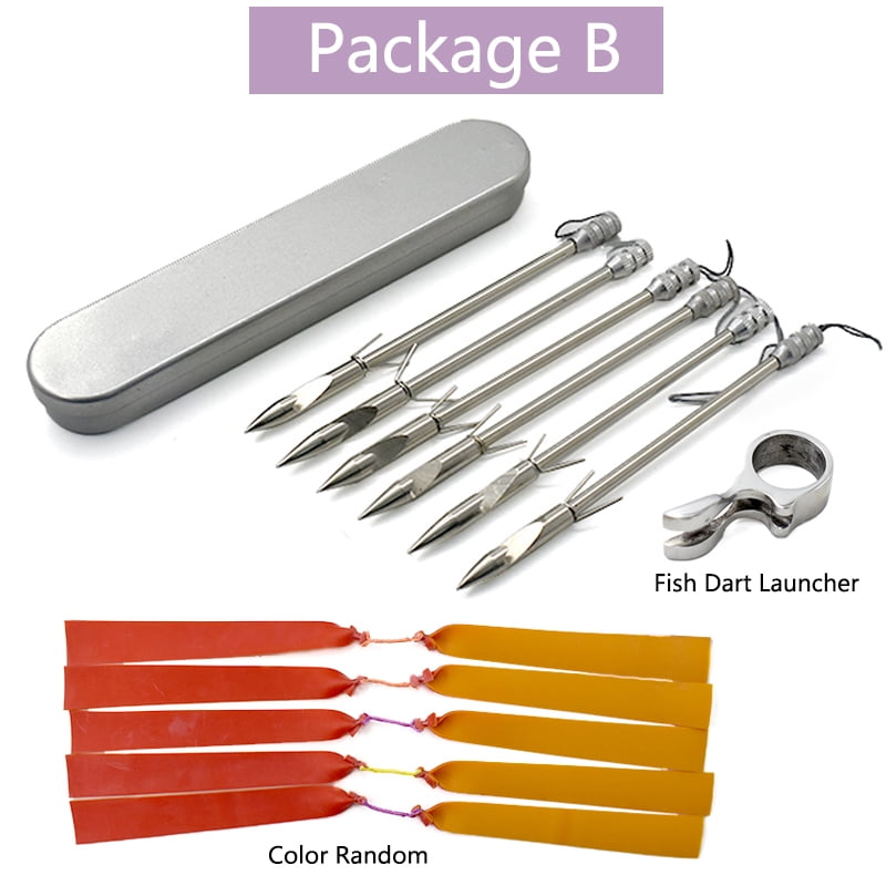Fishing Darts Finger Launcher + 6 Pcs Fish Darts + 1 Pcs Fish Dart ...