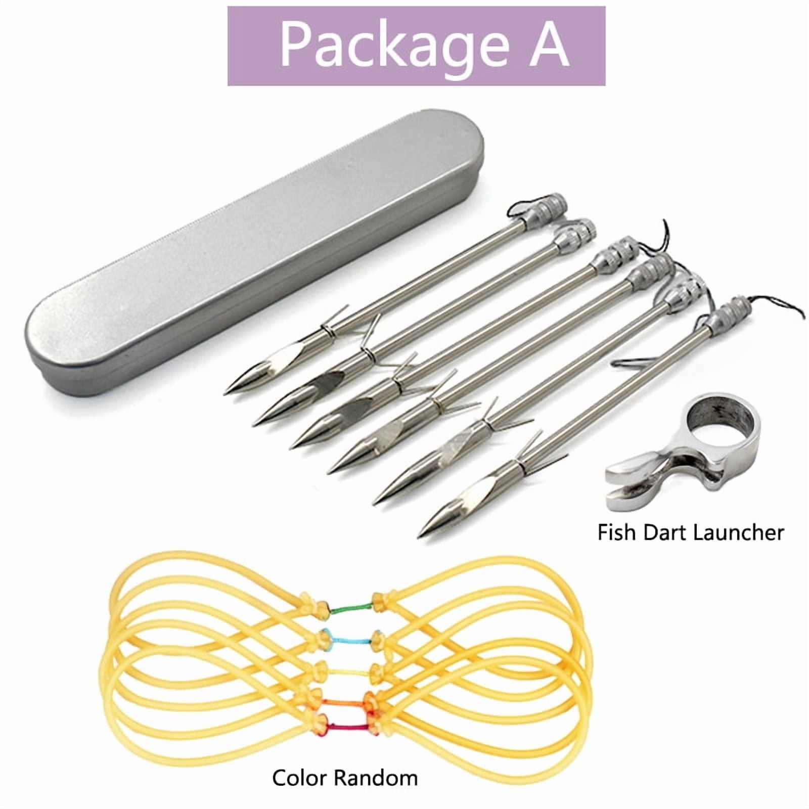 Fishing Darts Finger Launcher + 6 Pcs Fish Darts + 1 Pcs Fish Dart ...