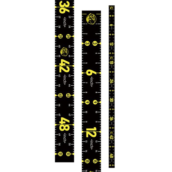 Fishing Essential Portable Fish Ruler Measurement Tool for Anglers ...