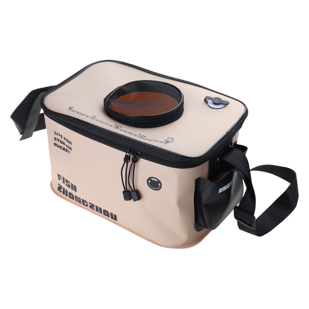 Fishing Fish Box Portable EVA Live Fish Bucket Fishing Accessory ...