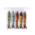 Fishing Fish Lures Treble Hook Saltwater and Freshwater Swimming Lures ...