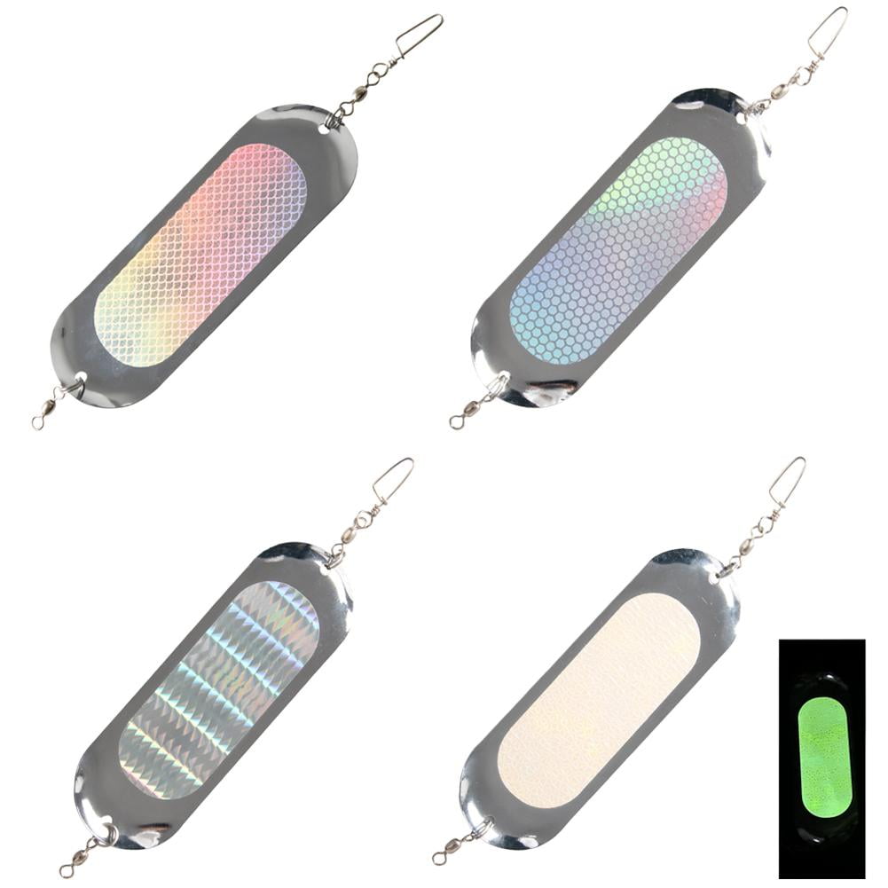 Fishing Flashers, Reflective Lures Salmon Skateboard Gear, High ...