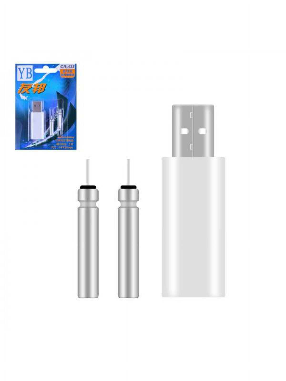 Fishing Float Rechargeable Battery CR425 With USB Charger For ...