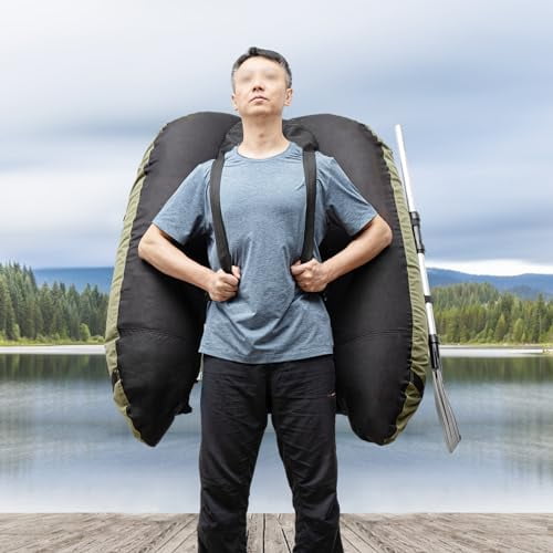 Fishing Float Tube, Inflatable Fishing Float Tube with Adjustable ...