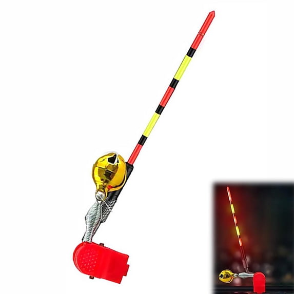 Fishing Float with Golden Bell & Spring Mechanism, High Visibility ...
