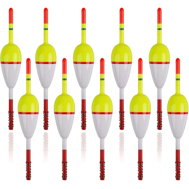 Fishing Floats Bobbers Balsa Wood Slip Bobbers Spring Oval Stick Slip ...