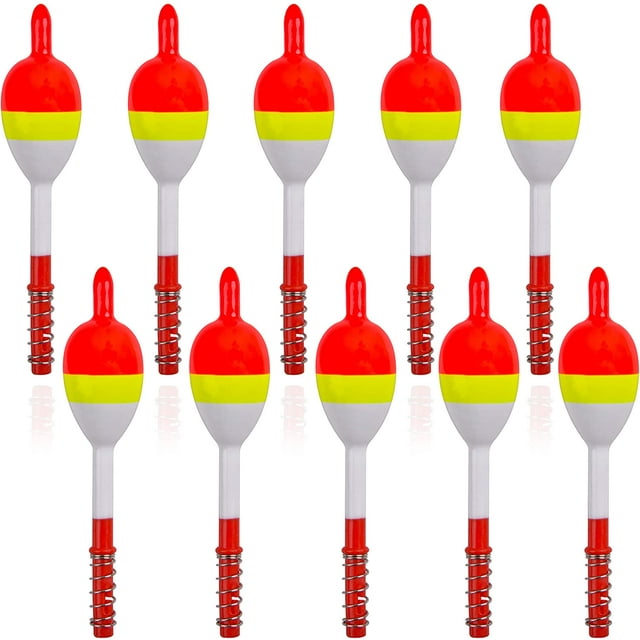 Fishing Floats Bobbers Balsa Wood Slip Bobbers Spring Oval Stick Slip ...