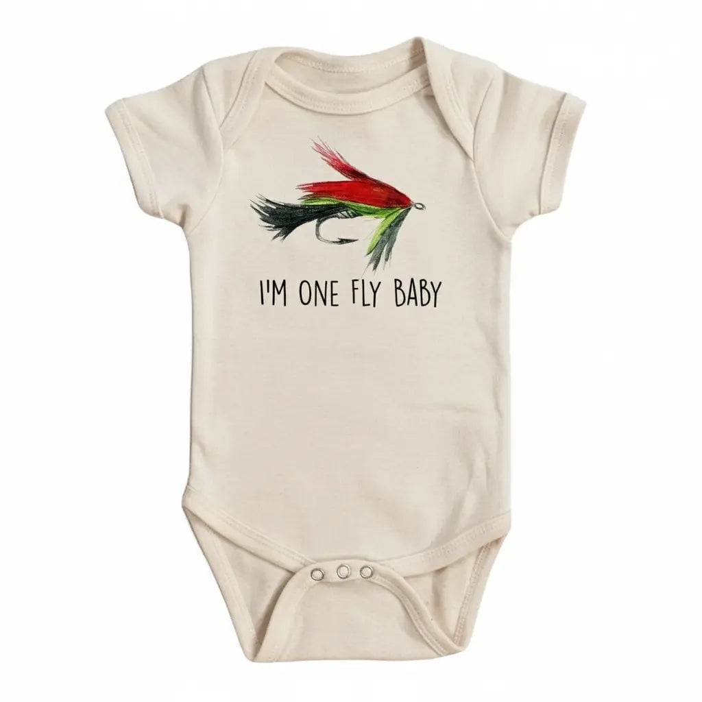Fishing Fly Newborn Gift Baby Bodysuit - Walmart.com