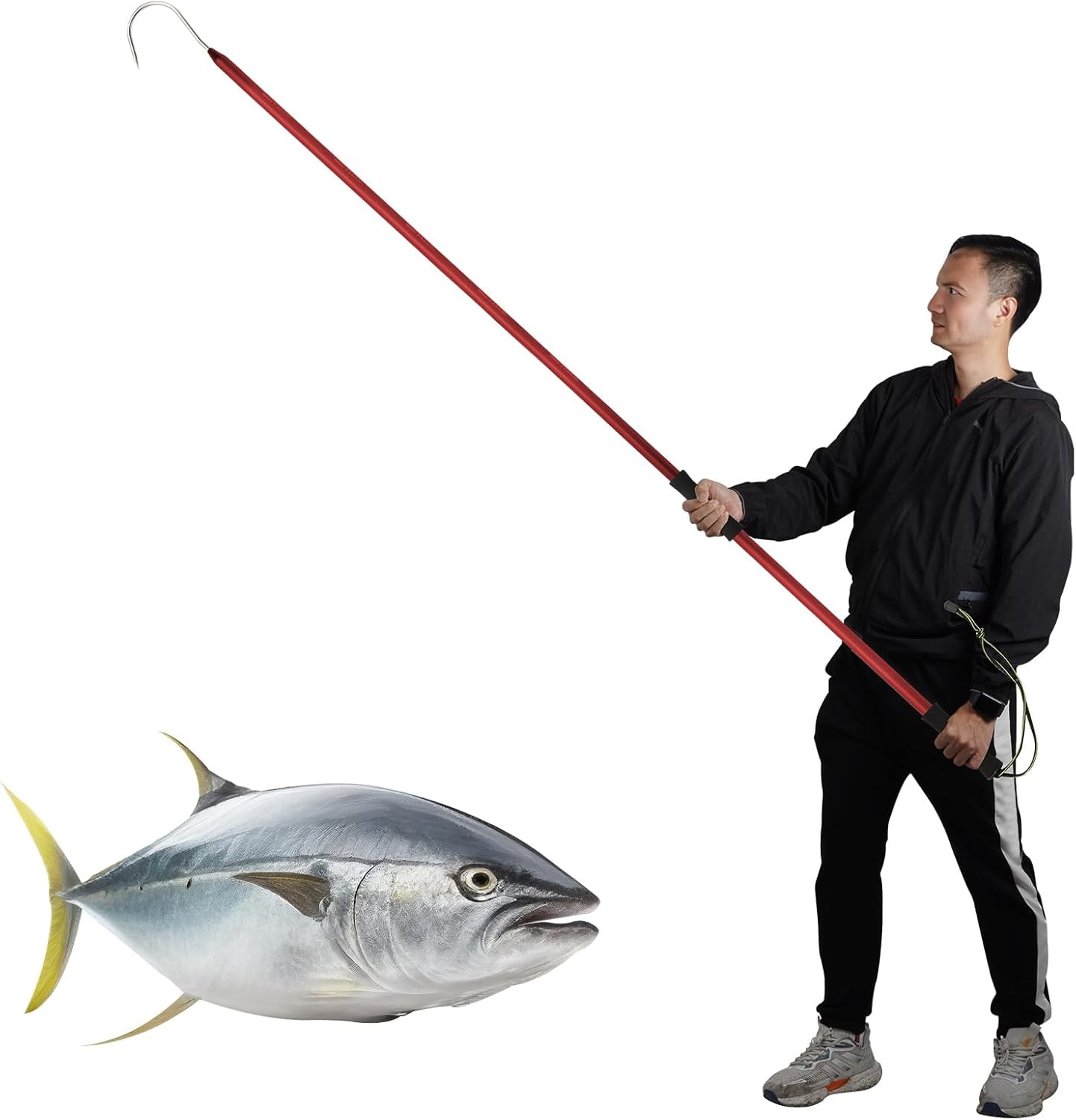 Fishing Gaff Fish Hooked Gig Harpoon Gigging Spear Harpoons Pole with ...