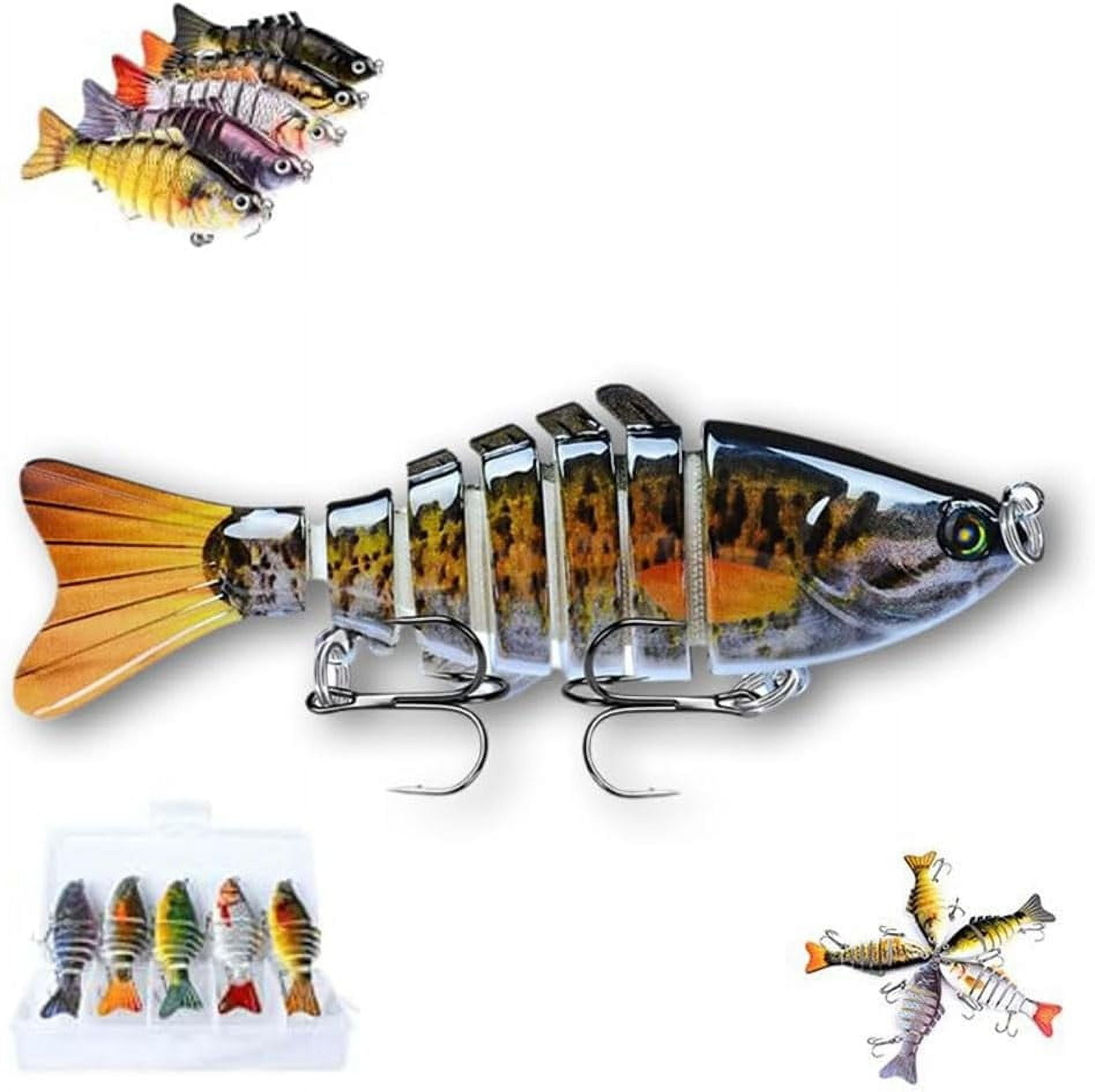 Fishing Gear - Bionic Swimming Bait, 3D Bionic Swimming Lure, Fishing ...
