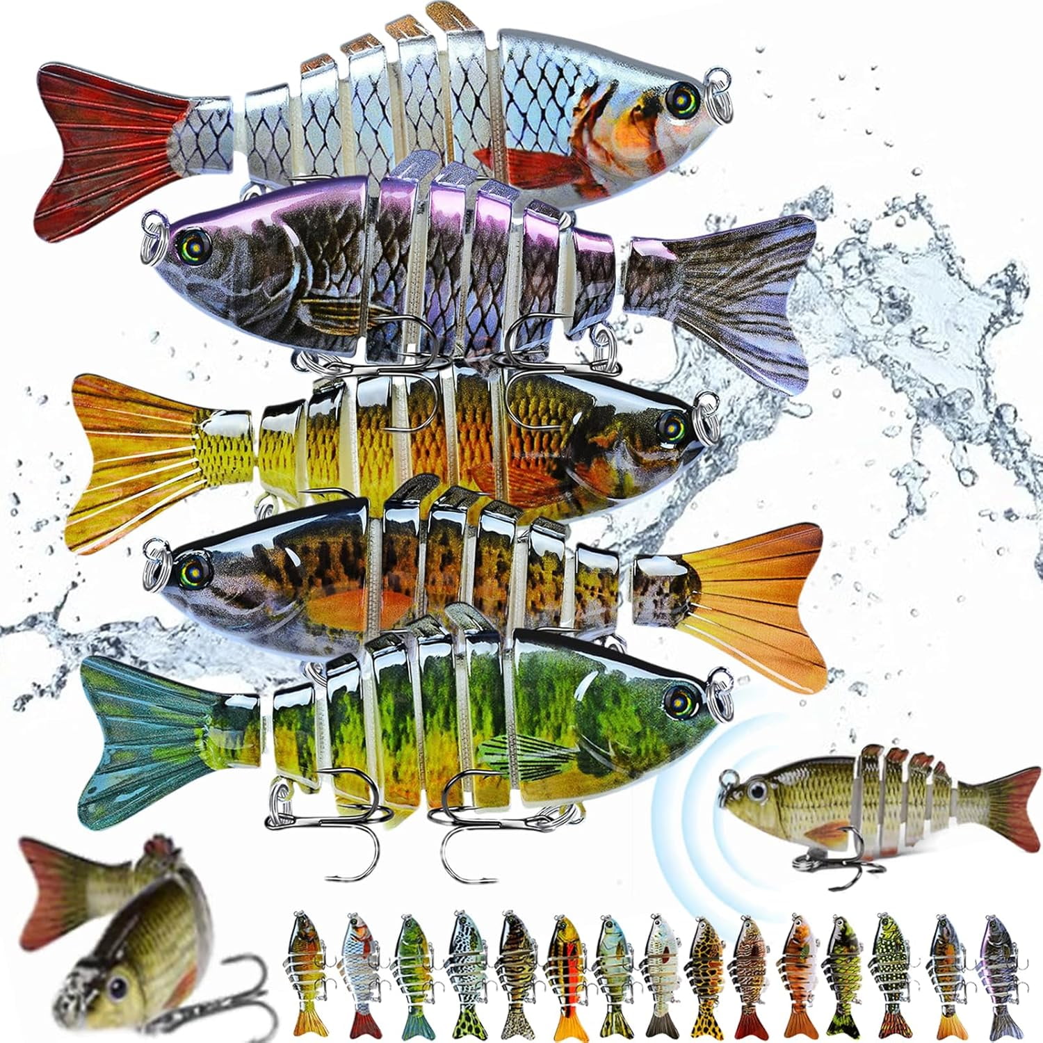 Fishing Gear - Bionic Swimming Bait, Bionic Fishing Lures That Swim by ...