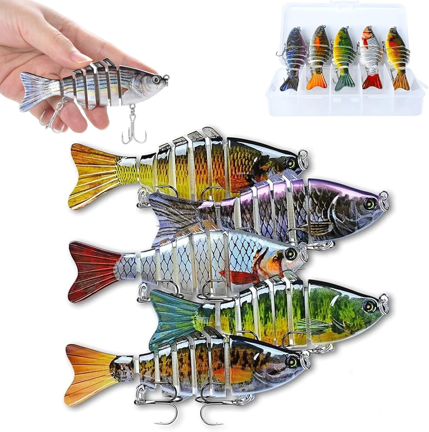 Fishing Gear - Bionic Swimming Bait, Bionic Swimming Bait, Bionic ...