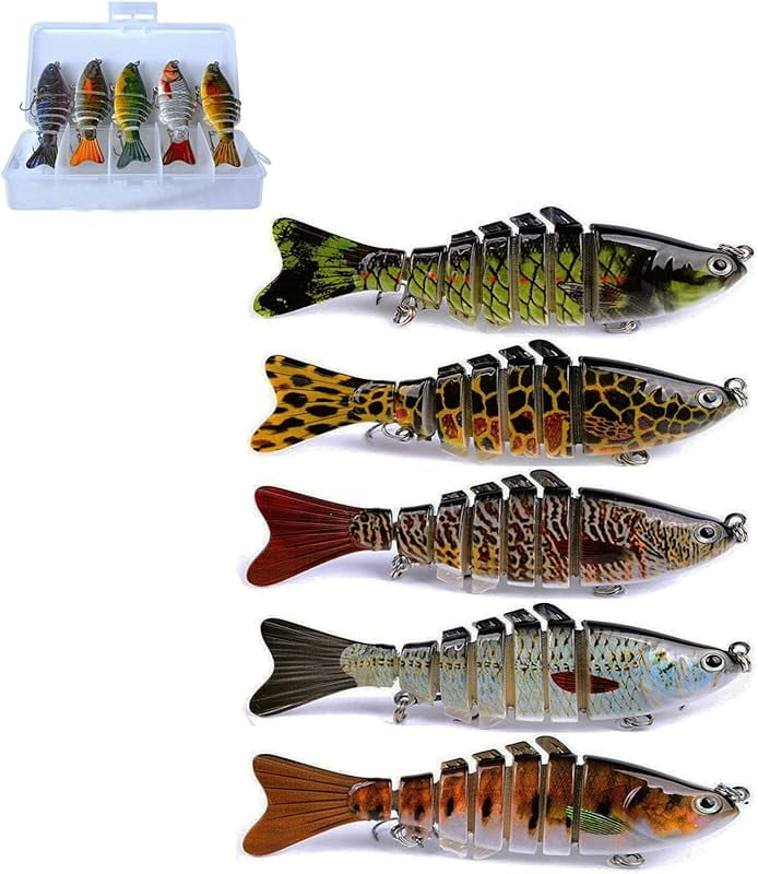Fishing Gear - Bionic Swimming Bait, Bionic Swimming Lure, 3D Lifelike ...
