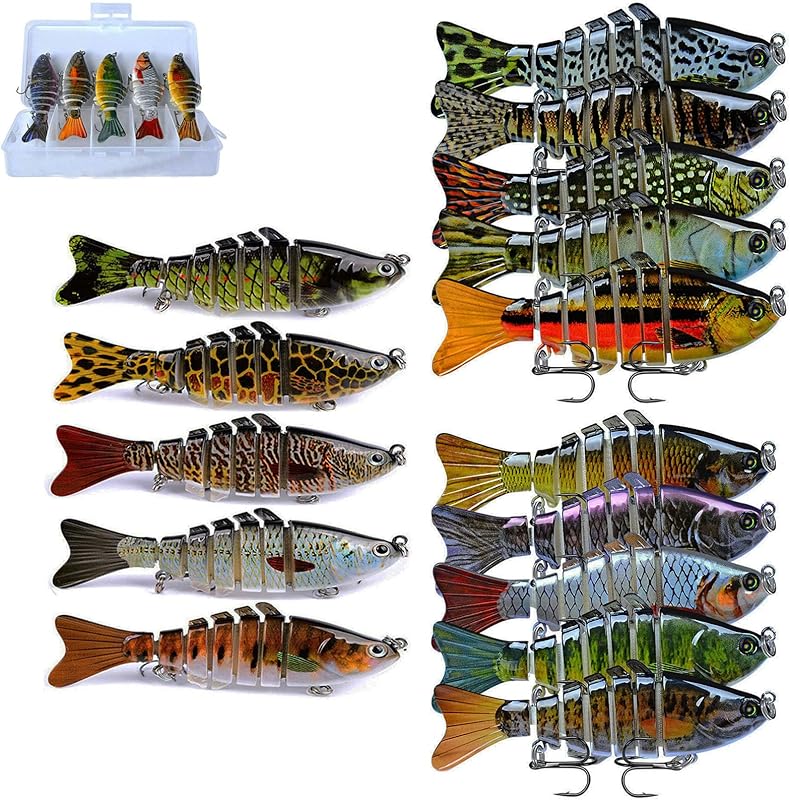 Fishing Gear - Bionic Swimming Bait, Bionic Swimming Lure, 3D Lifelike ...