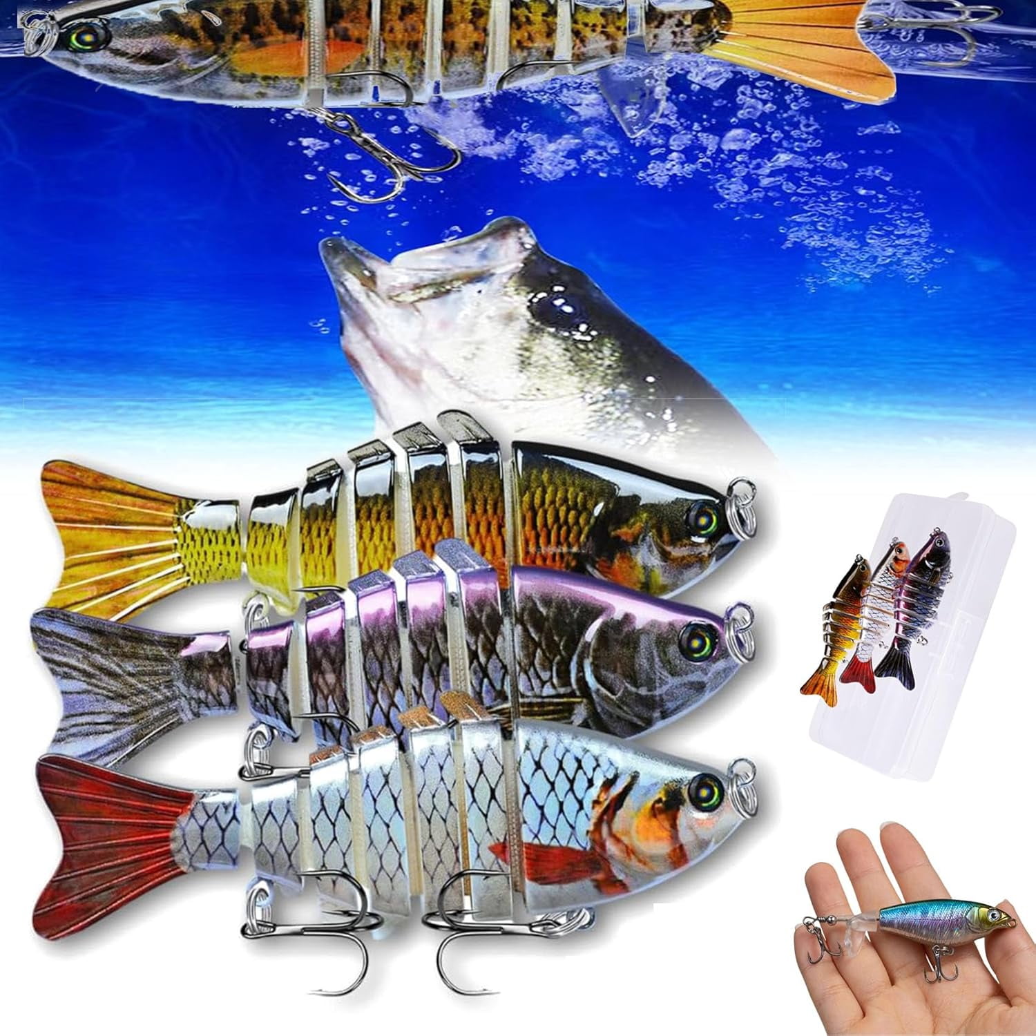 Fishing Gear - Bionic Swimming Bait, Bionic Swimming Lure, Bionic ...