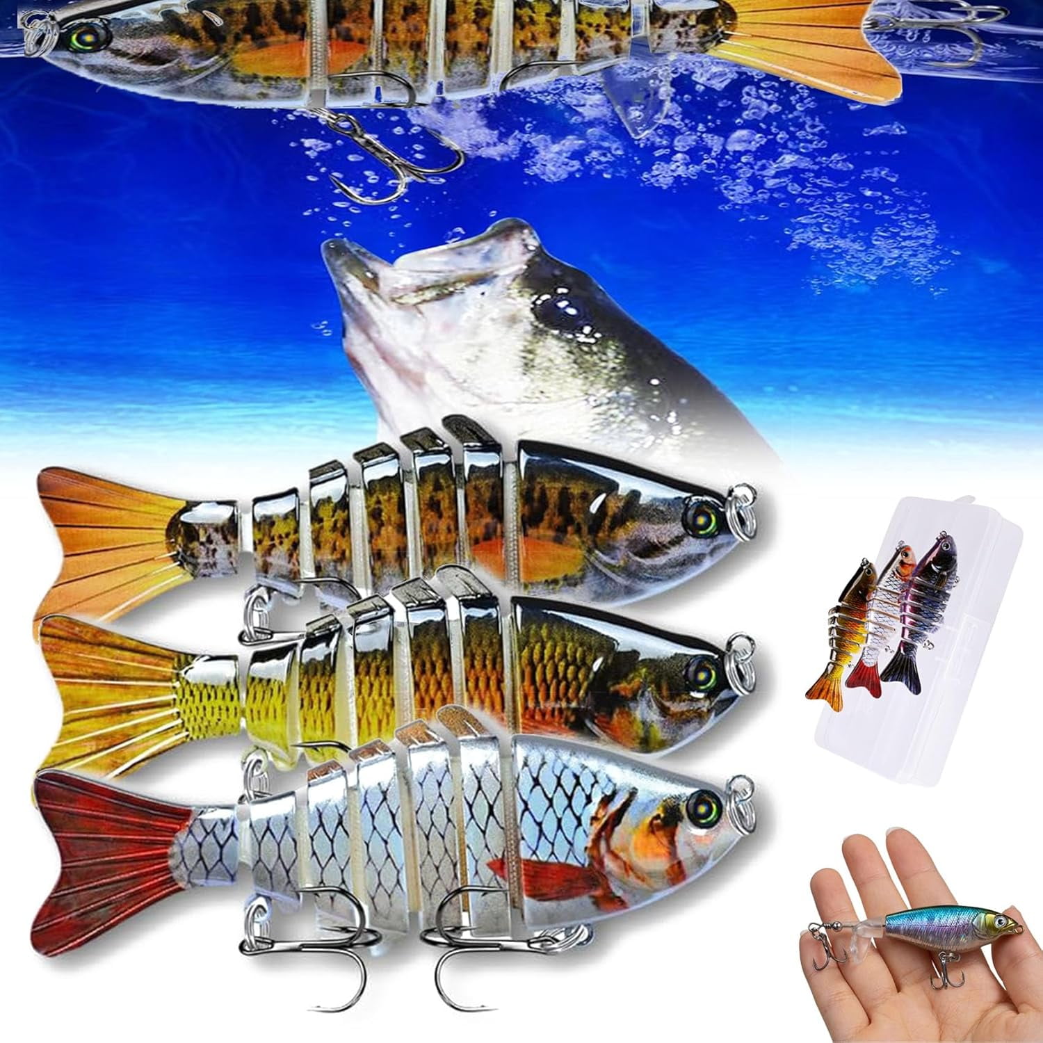 Fishing Gear - Bionic Swimming Bait, Bionic Swimming Lure, Bionic ...