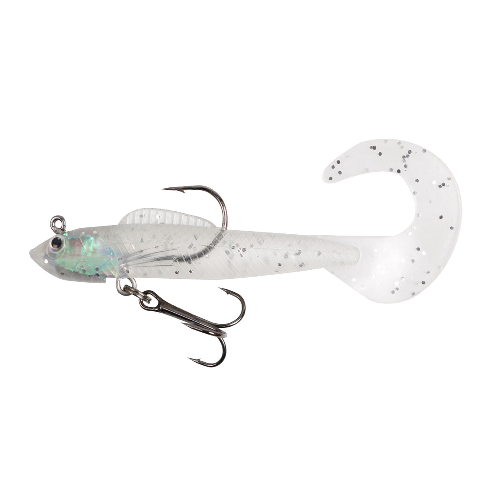 Fishing Gear Soft Lifelike Kit Rigged for Freshwater and Saltwater Tail ...