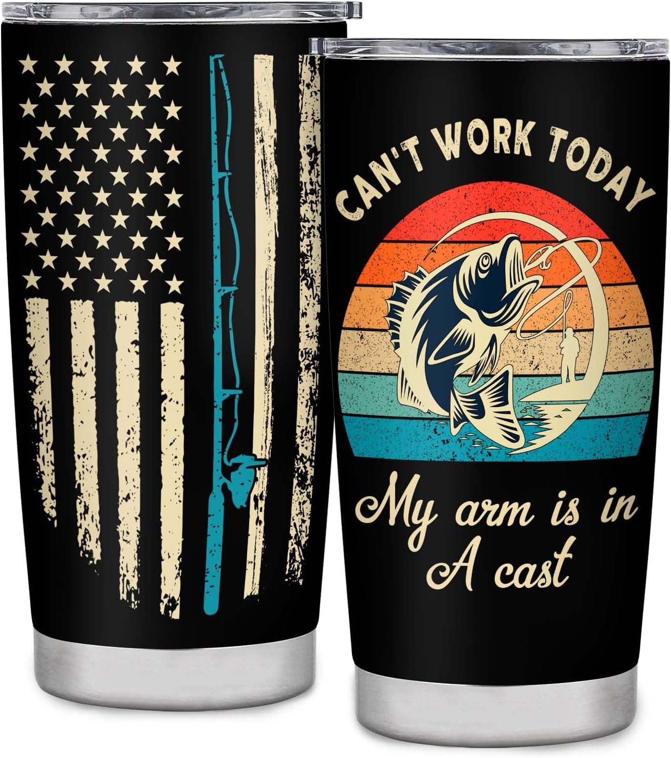 Fishing Gifts for Men, Fishing Gifts Tumbler 20oz, Gifts for Fisherman ...