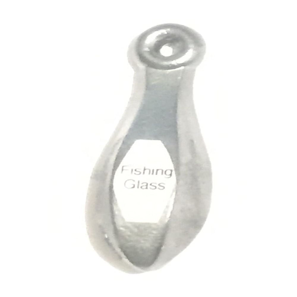 Fishing Glass Lead Bank Sinker Sizes 8 oz Fishing Weights (20 Pack ...