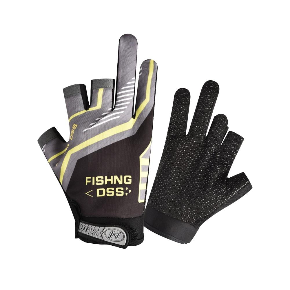 Fishing Gloves for Men Summer Fishing Road Sub Sunscreen and Anti Slip ...