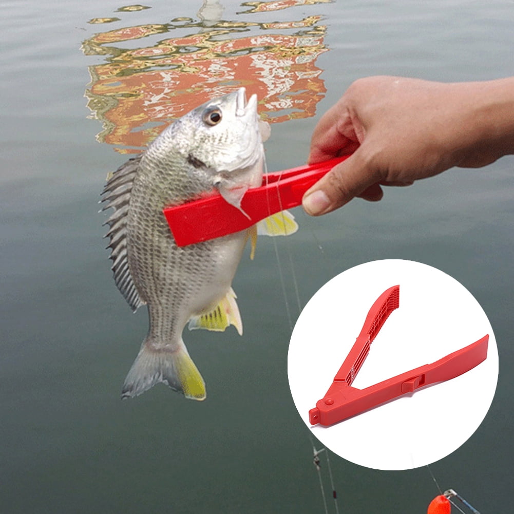Fishing Gripper with Lock Switch Fish Clamp Body Holder Grabber ...
