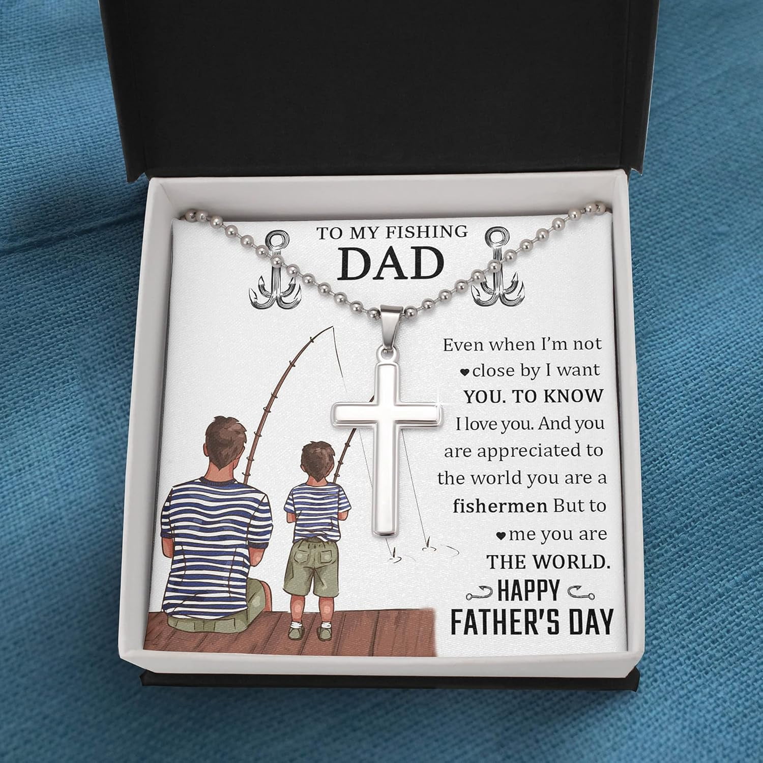 Cross, Father's Day Gift, Gift For New Dad, Dad To Be Gift, Gifts Idea ...