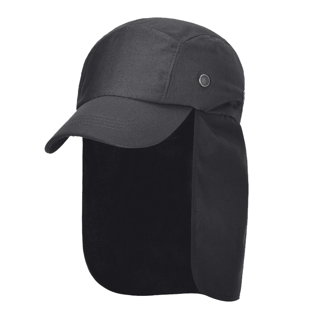 Fishing Hat Sun Cap with Neck Cover Flap, Sun Protection Baseball Cap ...