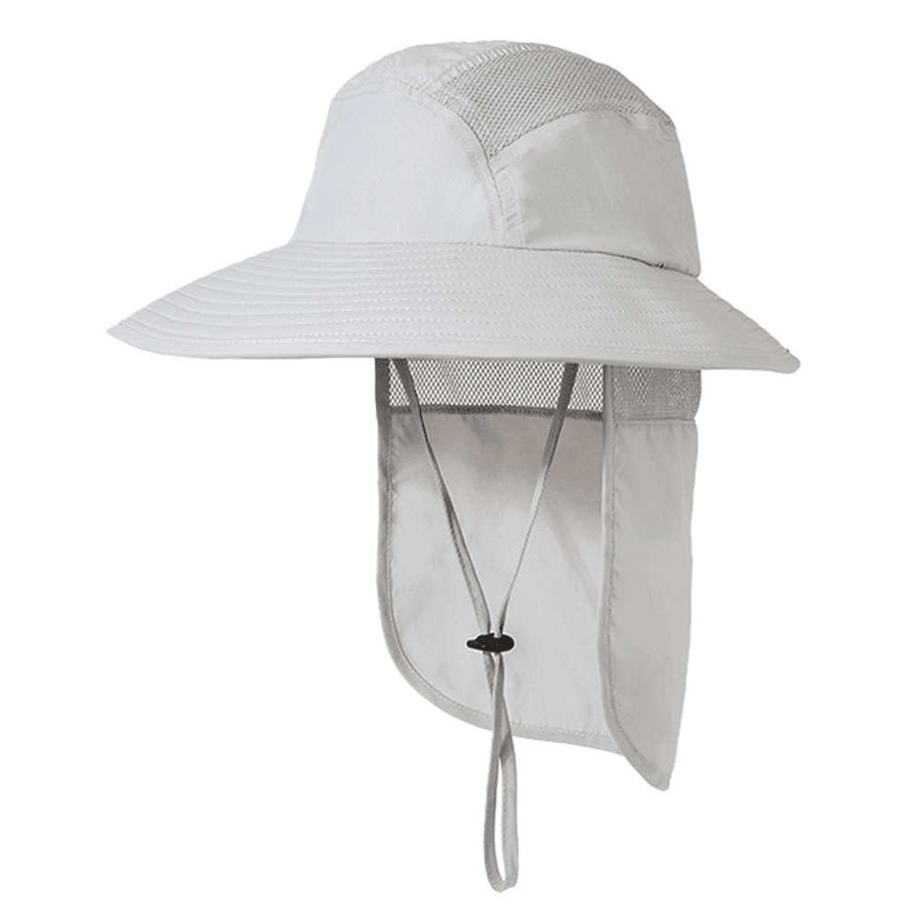 Fishing Hat Sun Cap with Neck Cover Flap, Sun Protection Baseball Cap ...