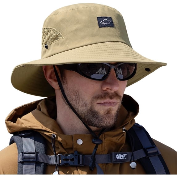 Fishing Hat, UPF50+ Wide Brim Sun Hat for Men Women, UV Protection ...