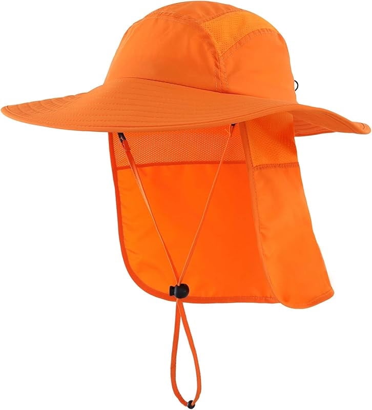 Fishing Hat for Men & Women, Outdoor UV Sun Protection Wide Brim Hat ...