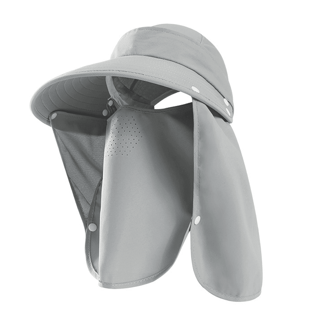 Fishing Hat with Flaps UV Protection Sun Hat Womens with Drape Beach ...