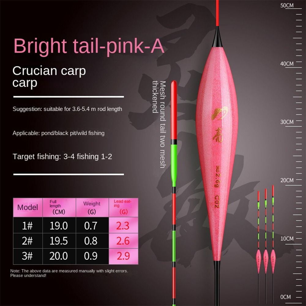 Fishing High sensitivity Indicator Eye-grabbing Coarser Slip Drift Tube ...