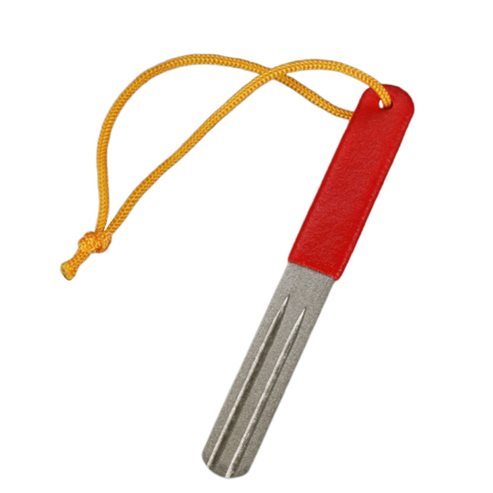 Fishing Hook Sharpener 1pc Diamond File Double Groove Grinding Tool ...