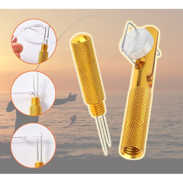 Fishing Hook Tier Knot Tie Loop Tying Tools Kit Line Knotter Tying ...