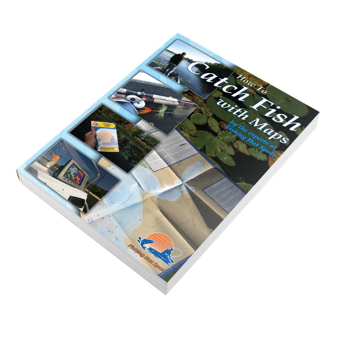 Fishing Hot Spots Pro Fishing Map B143 Catch Fish with Maps - Walmart.com