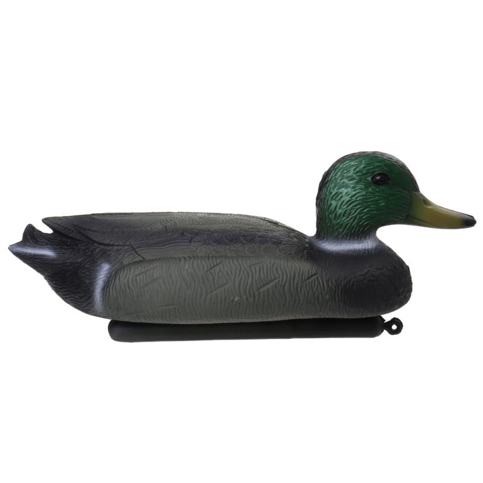 Fishing Hunting Male Decoy Duck Decoy Drake w/ Floating Keel - Walmart.com