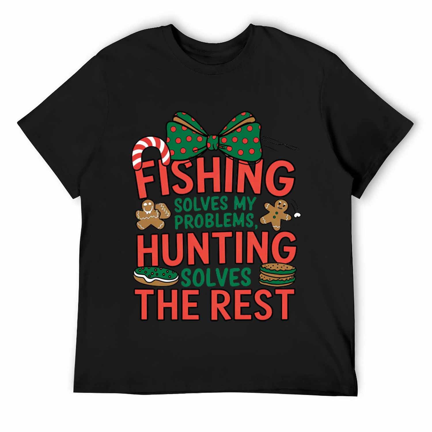 Fishing & Hunting Shirts Fishing solves my Problems Good Vibes Only ...