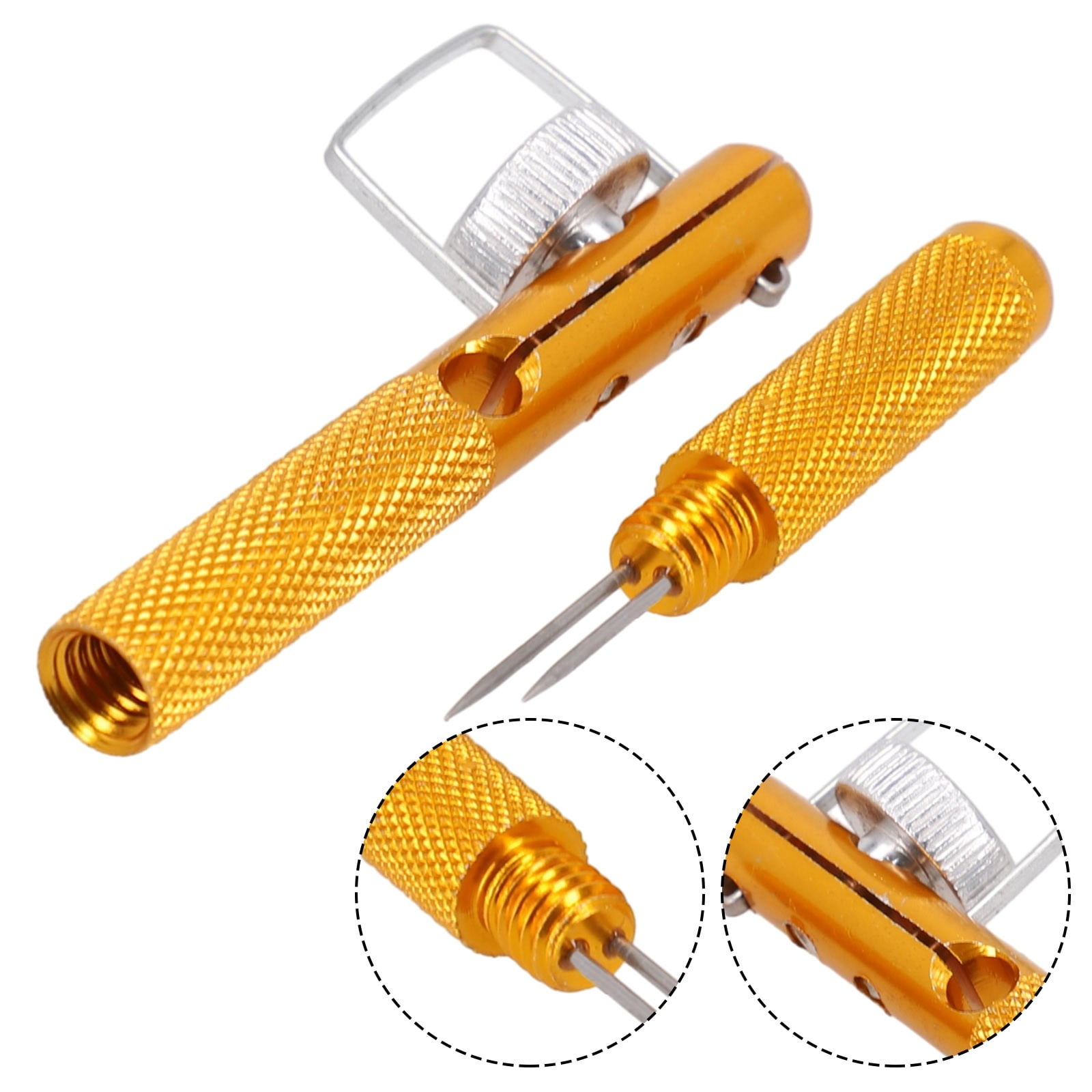 Fishing Knot Tying Tool - Aluminum Alloy Hook Tier & Line Snip ...