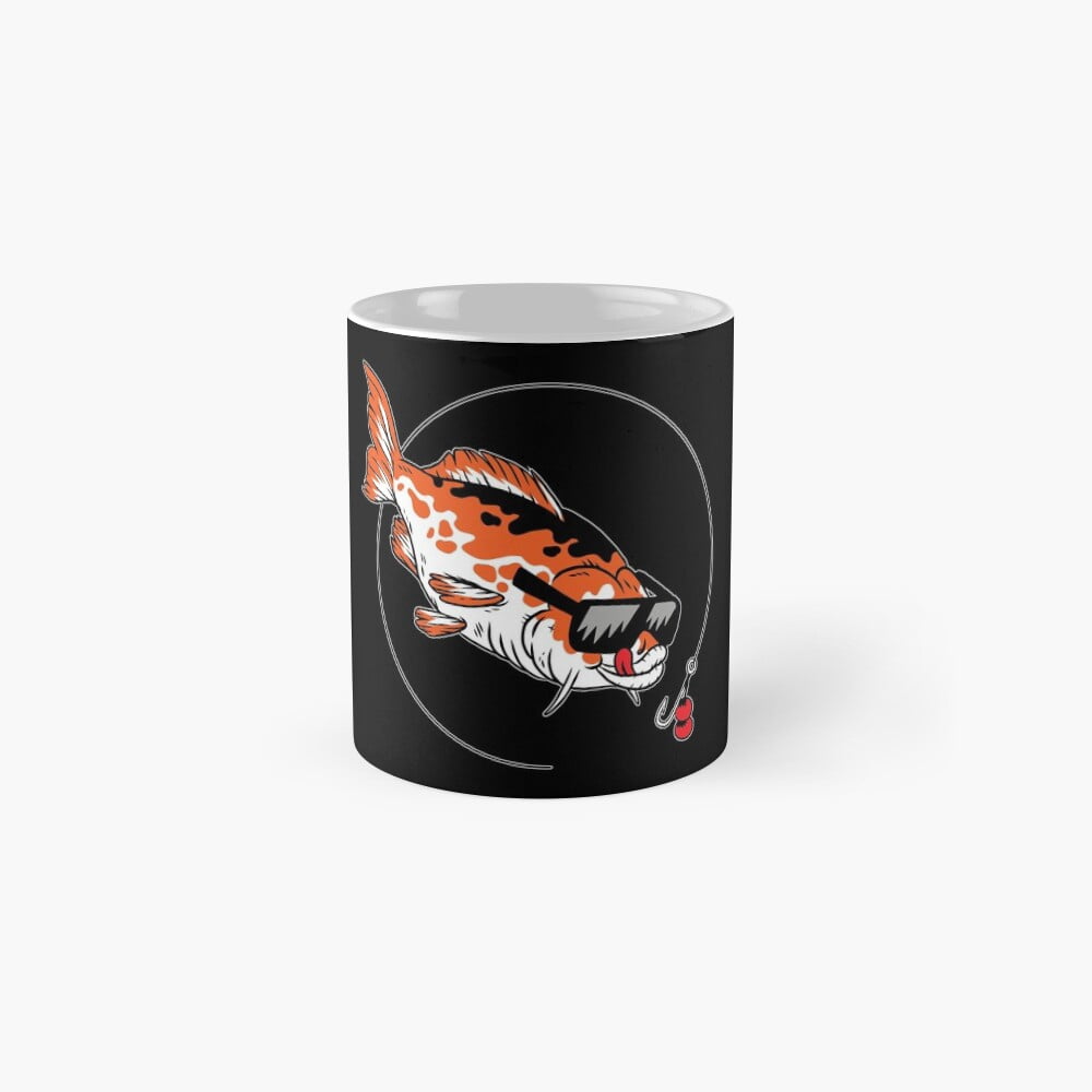 Fishing Koi carp fish. Classic Mug - Walmart.com