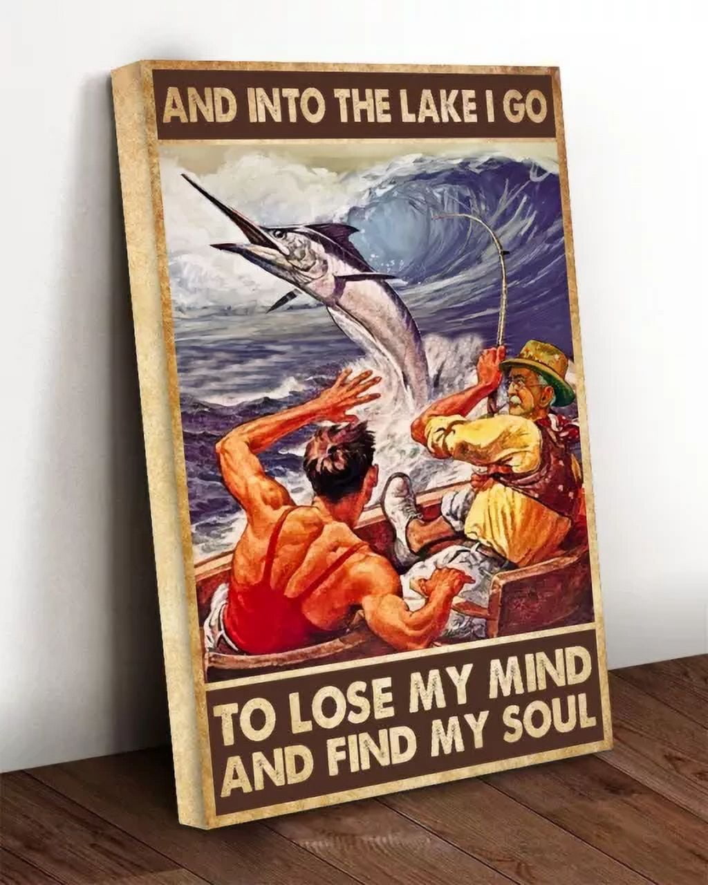 Fishing And Into The Lake I Go To Lose My Mind Find And My Soul ...