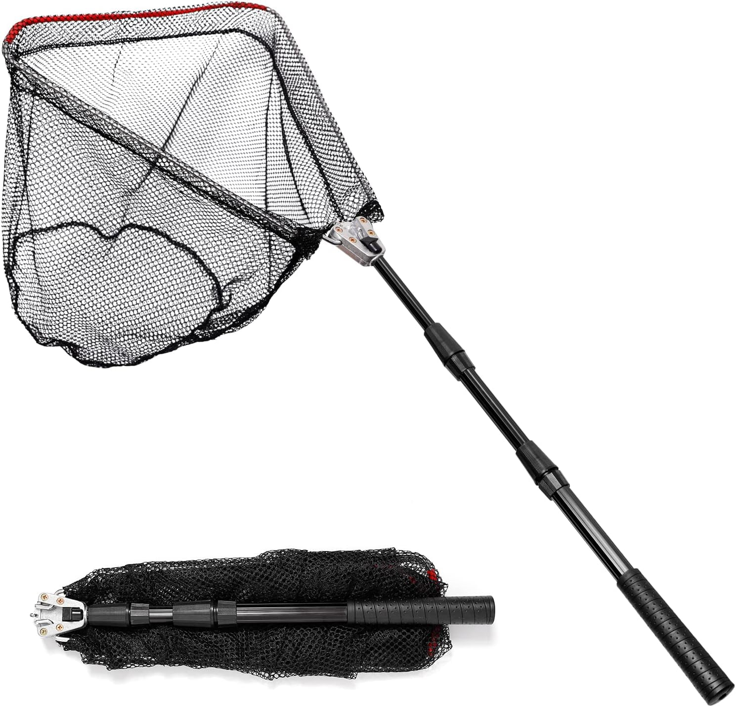 Fishing Landing Net, Fishing Net for Freshwater Saltwater with Long ...
