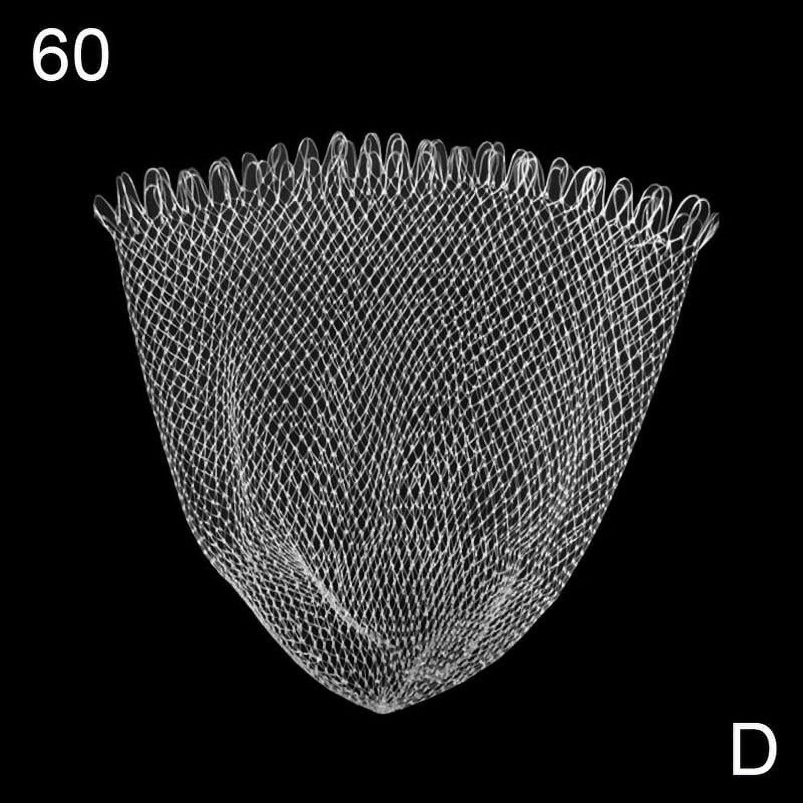 Fishing Landing Net Replacement Mesh Bass Trout Release Catch 30-60CM ...