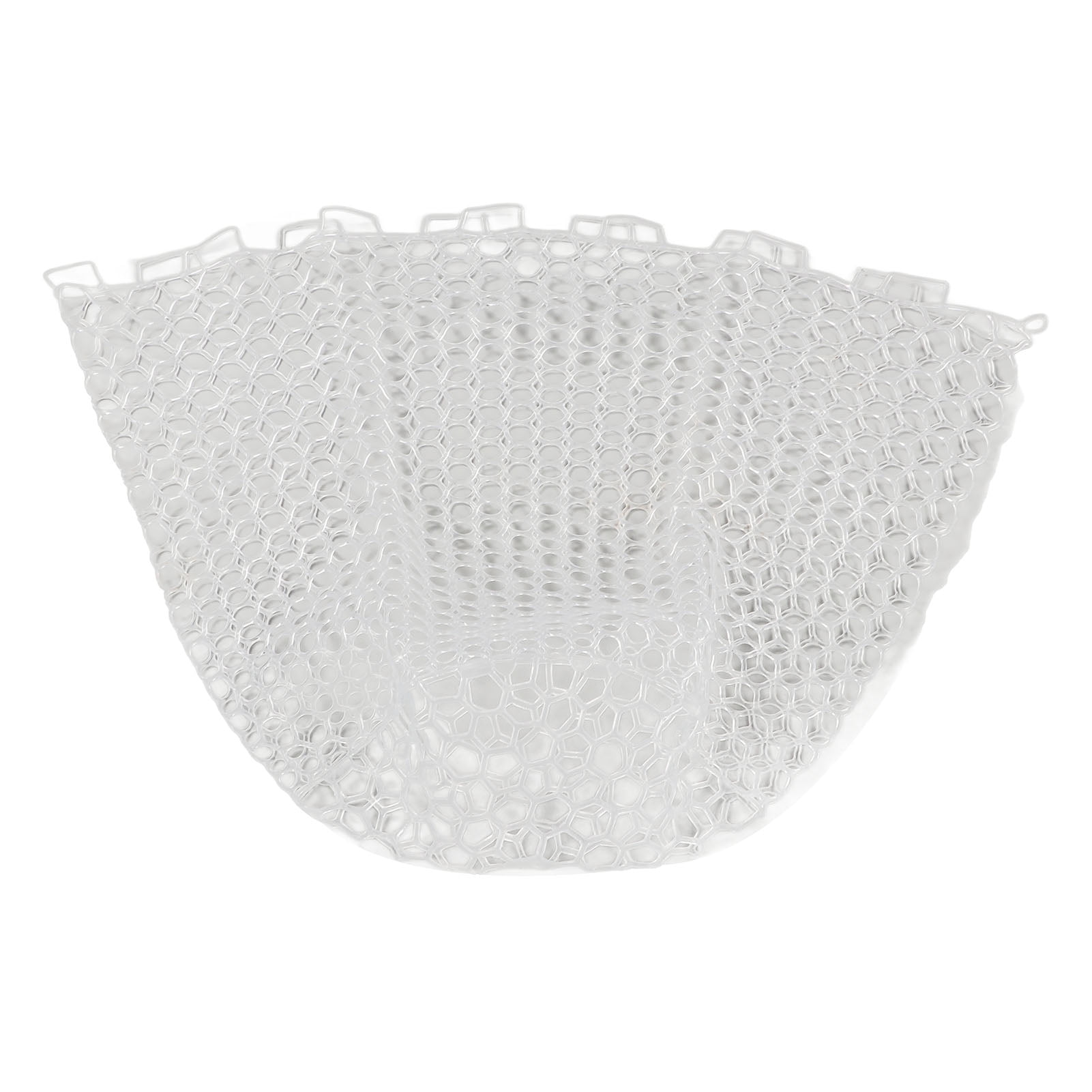 Fishing Landing Net Replacement Transparent White Collapsible Rubber ...