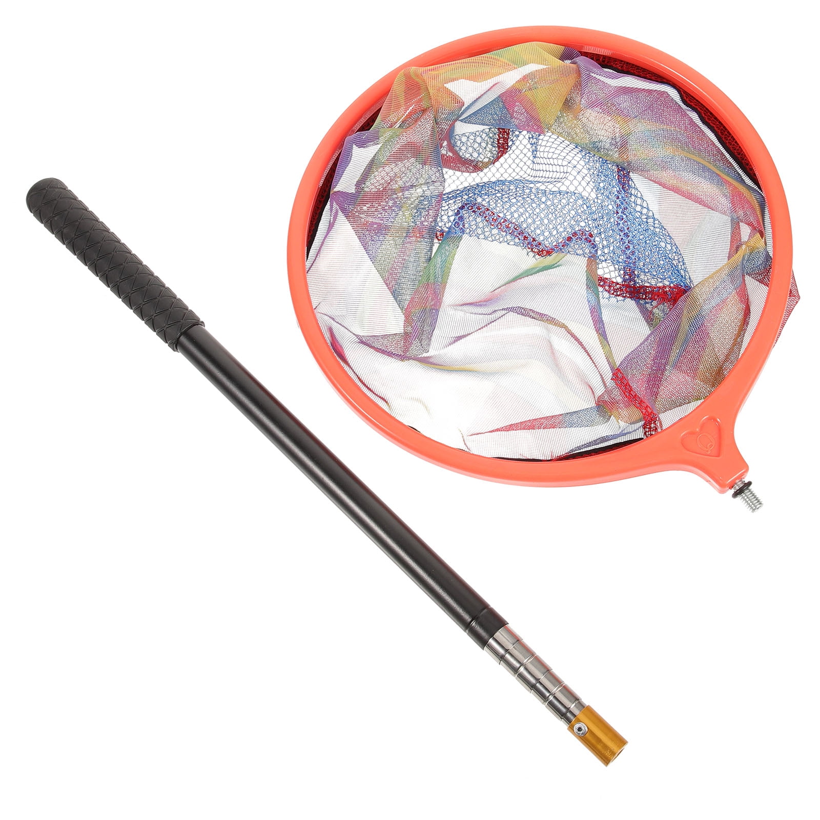 Children's Fishing Net Stainless Steel Telescopic Positioning Nano Copy ...