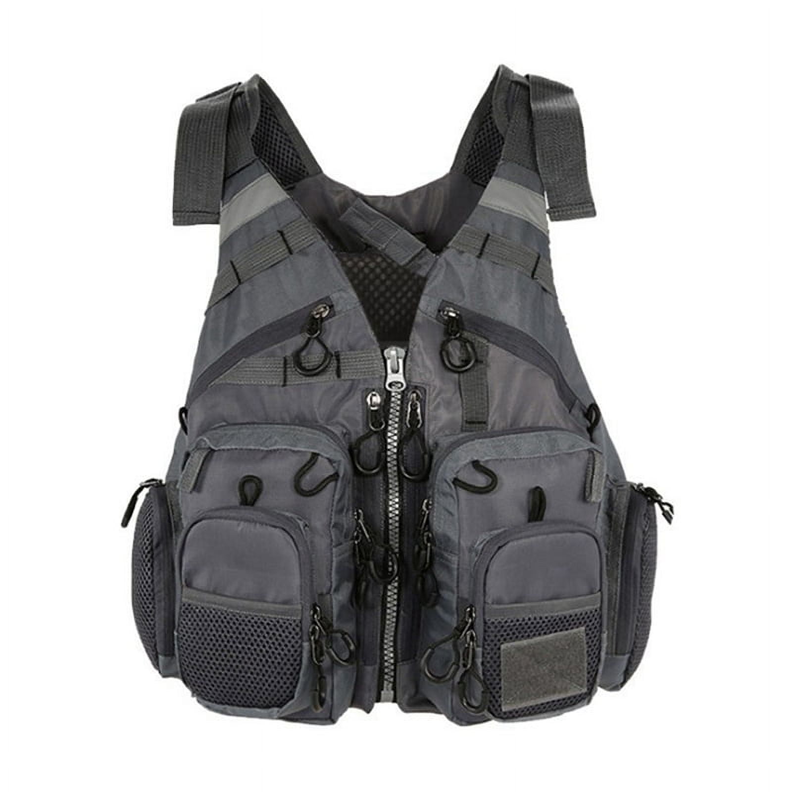 Fishing Life Jacket Vest Outdoor Sports Fly Swimming Adjustable Vest ...