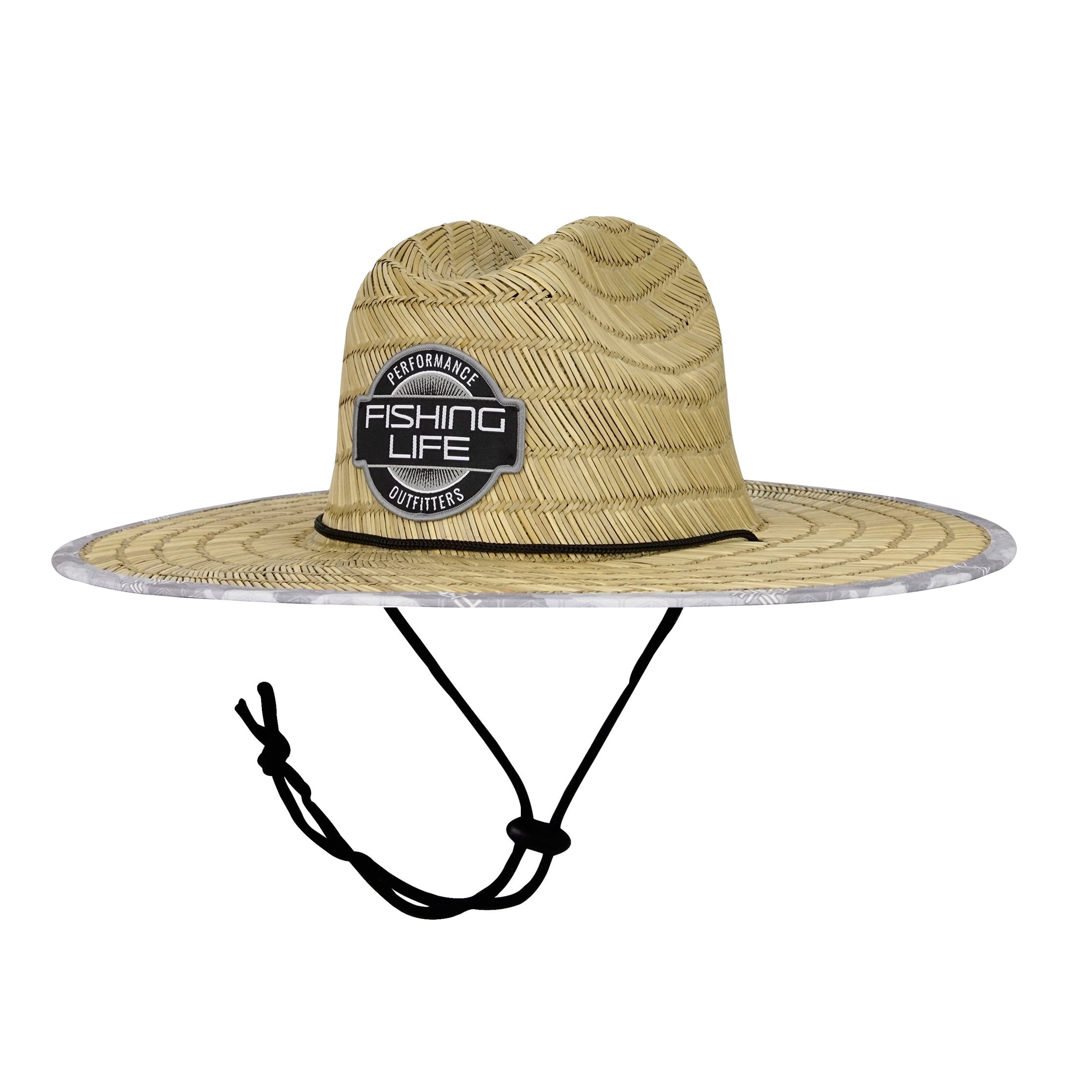 Fishing Life Reef Bay Straw Hat - Straw, Adult Unisex - Walmart.com