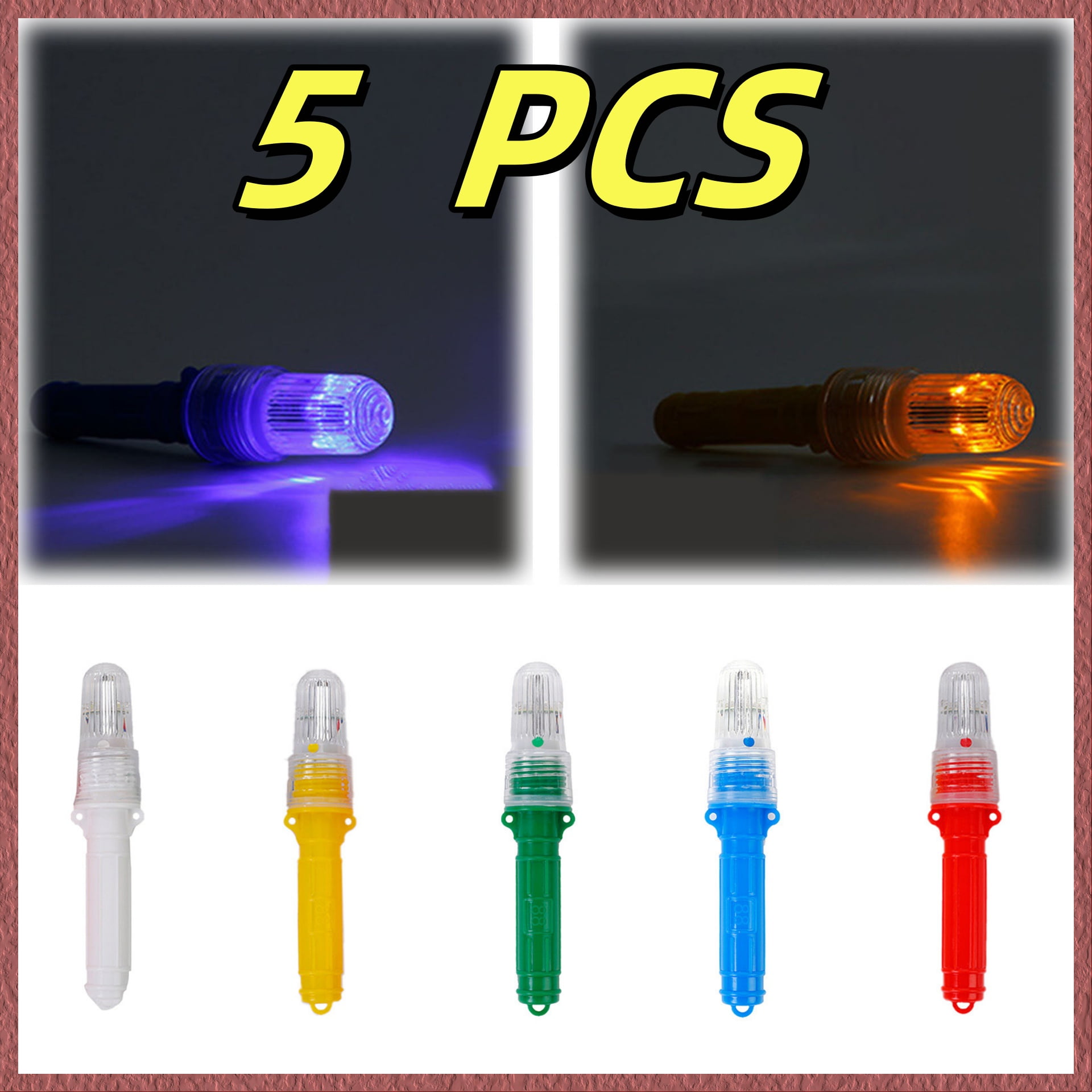 Fishing Light - LED Submersible Fishing Light Underwater Fish Finder ...